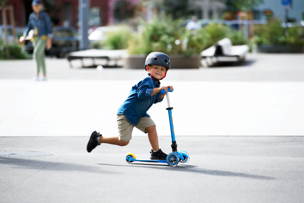 MINI DELUXE FOLDABLE LED Ocean Blue – Micro Perú